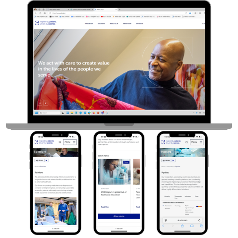 Exciting updates to UCB's corporate website, www.ucb.com | UCB